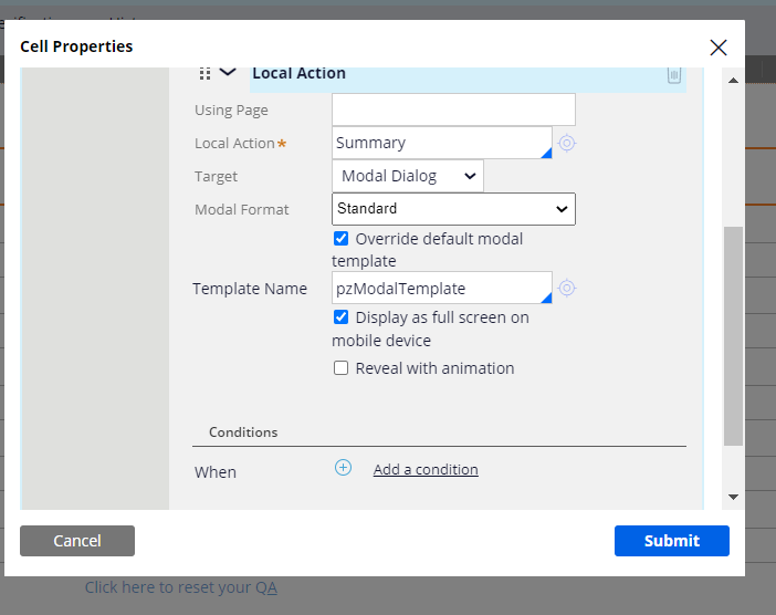 Review panel opened from Modal window is shown in background, so any action on Preview is ...